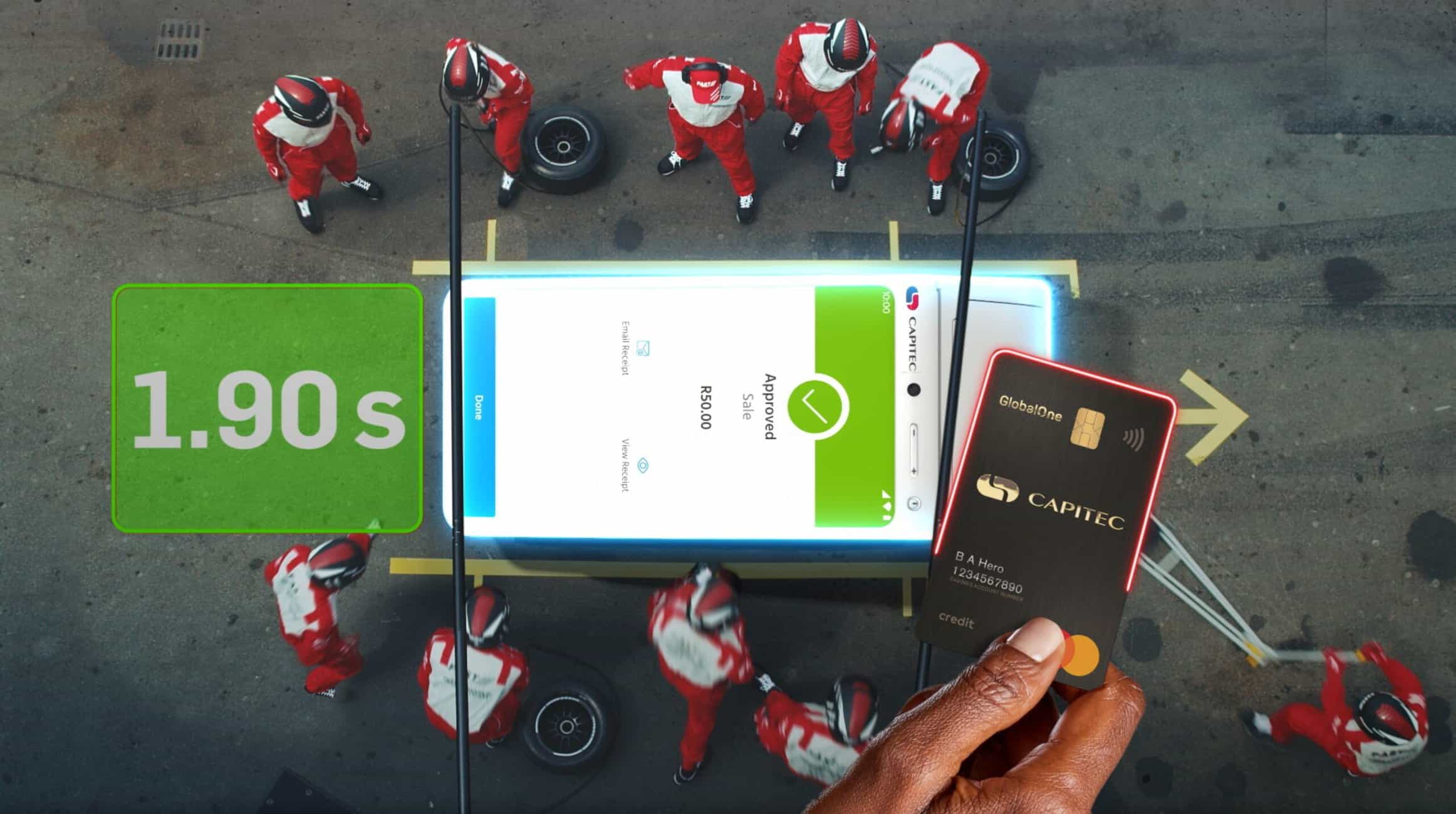 Capitec Bank - F1 Advertisement - LucidState